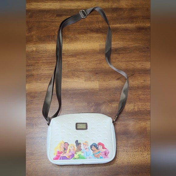Disney | Bags | Disney Princess White Crossbody Bag | Poshmark